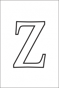 Moldes de letras – Letra Invisível